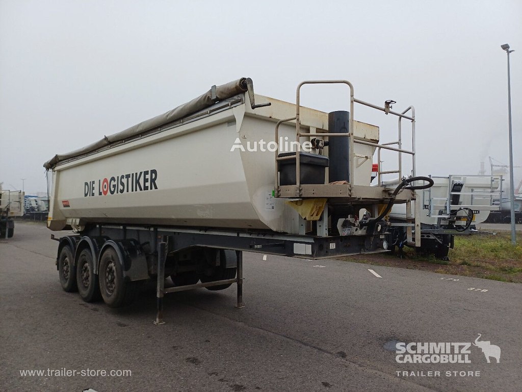 Langendorf Auflieger Kipper Stahlrundmulde 24mÂ³ poluprikolica kipera