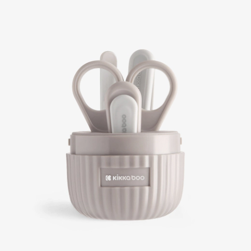 Kikka Boo Manikir set za bebe 4 dela Beige
