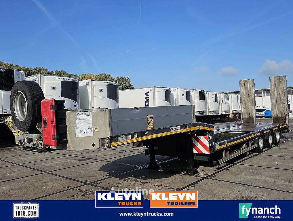 MAX Trailer MAXTRAILER F-S43-1AAF Hyd.bed,,whinch&ramp poluprikolica sa niskom platformom