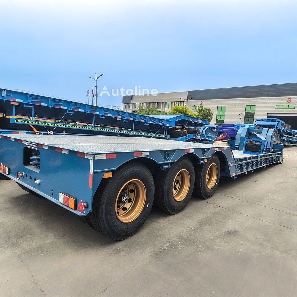 Nova 3 Axle RGN Lowbed Semi Trailer poluprikolica sa niskom platformom