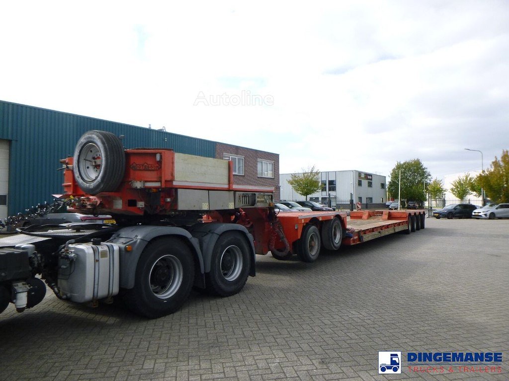 Nooteboom 4-axle lowbed trailer Euro 110-04 + 2-axle dolly poluprikolica sa niskom platformom