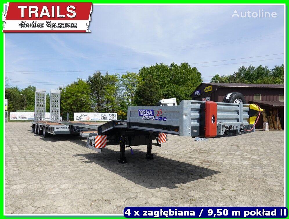 Nova ALT-3LW/EXTD - Lowbed Wheel Holes / Deck 18.60 m / Hydraulic Ra poluprikolica sa niskom platformom