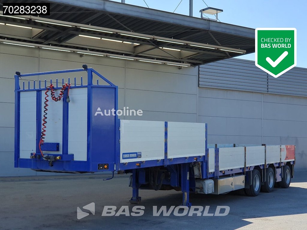 Emtech NNR48 Extendable Lift + 2xLenkachse poluprikolica sa niskom platformom