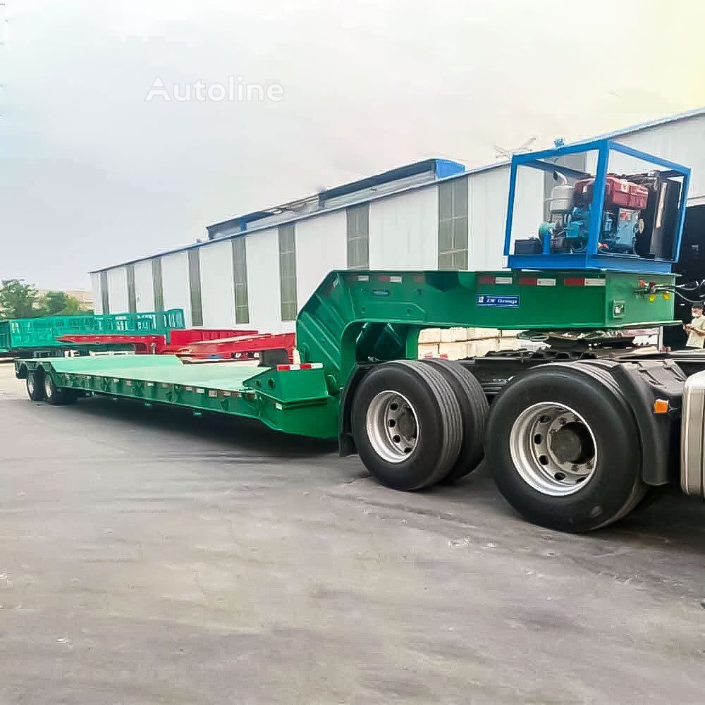 Nova 2 Axle RGN Lowboy Trailer poluprikolica sa niskom platformom