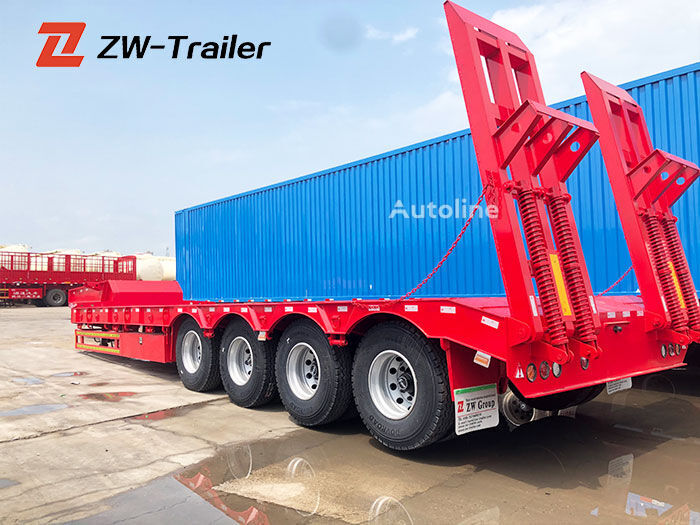 ZW Group Lowbed Truck Trailer poluprikolica sa niskom platformom