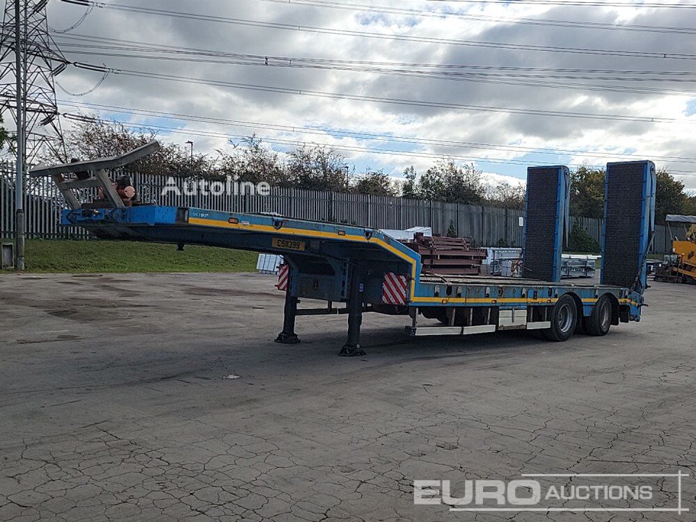 Prodaje se 2019 Gurlesenyil Twin Axle Step Frame Low Loader Trailer, Outrig poluprikolicu sa niskom platformom na aukciji