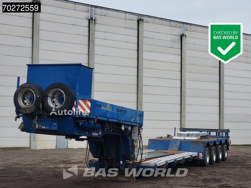 Nooteboom OSDBAZ-66 4xLenkachse Gooseneck BPW poluprikolica sa niskom platformom
