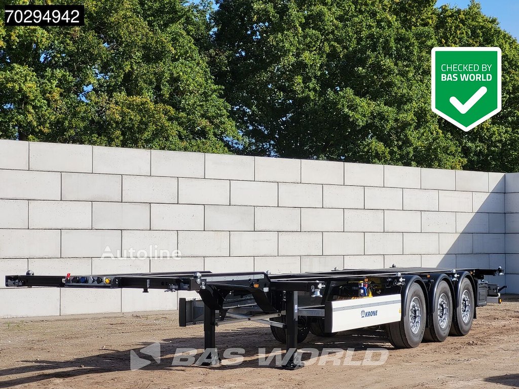 Nova Krone SD NEW 20ft 30ft 40ft Liftachse poluprikolica za prevoz kontejnera