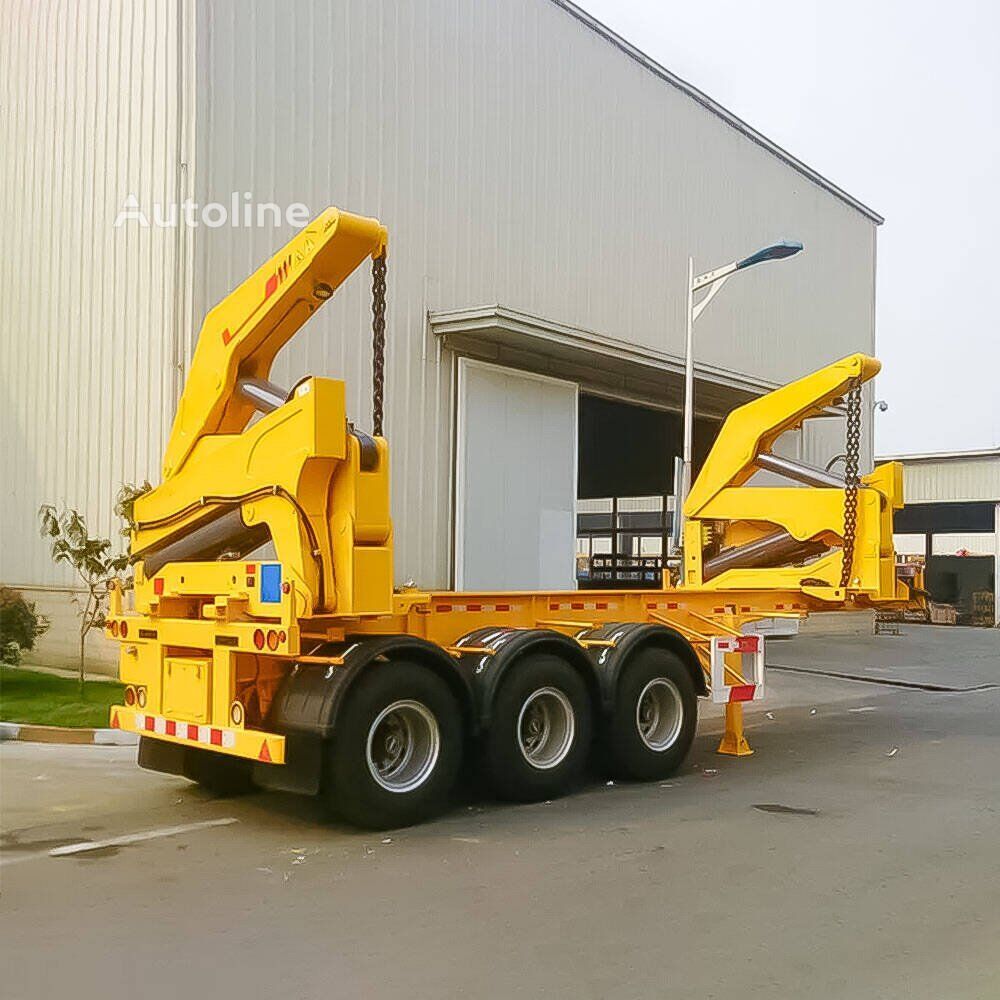 Nova 3-Axle 40ft Side Loader Semi Trailer poluprikolica za prevoz kontejnera