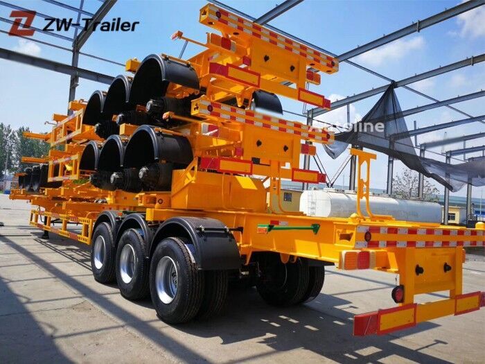 ZW-Trailer 20ft Skeletal Container Trailer Chassis poluprikolica za prevoz kontejnera