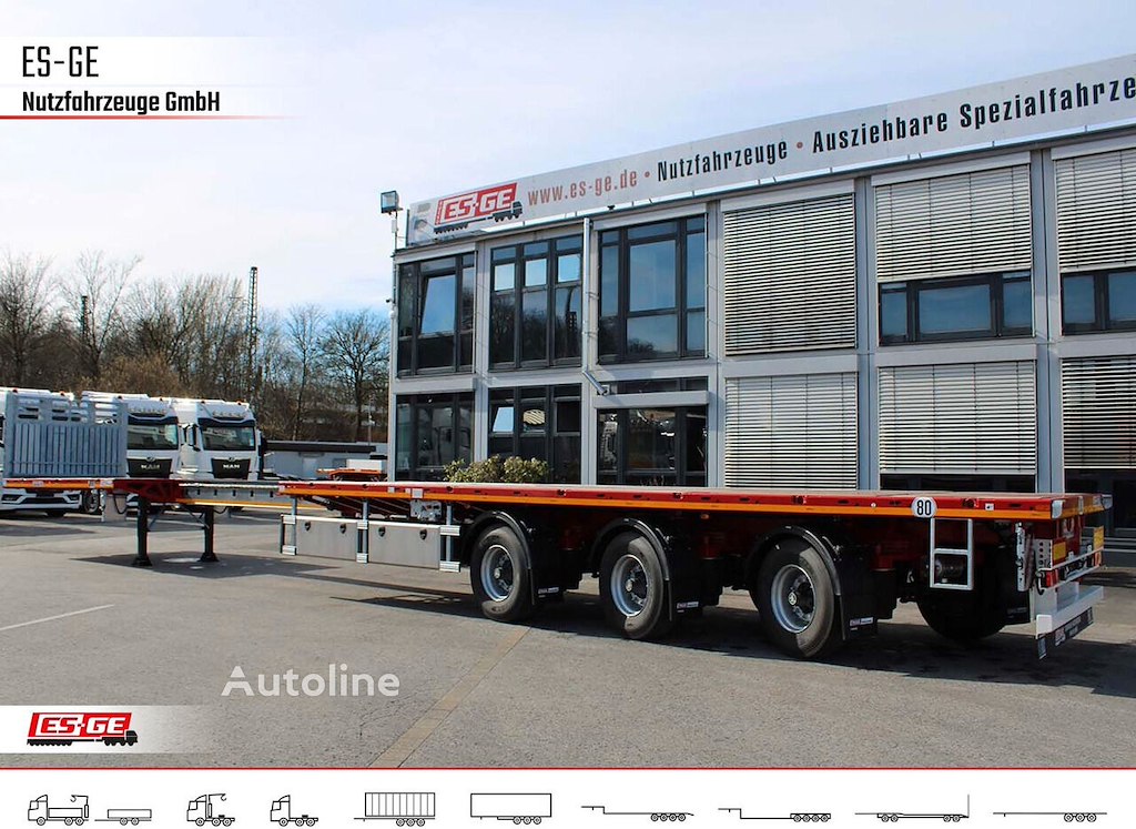 Nova Faymonville MAX210 poluprikolica platforma
