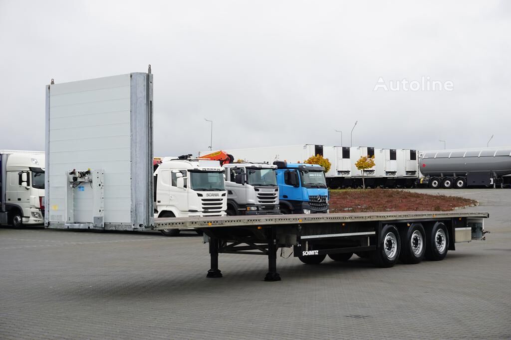Schmitz Cargobull PLATFORMA / MULTI LOCK / OŚ PODNOSZONA poluprikolica platforma