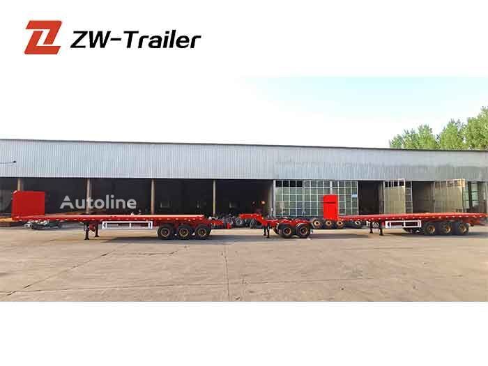 ZW-Trailer Superlink Flatbed Semi Trailer poluprikolica platforma