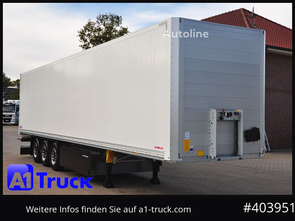 Schmitz Cargobull SBO 24 furgon poluprikolica