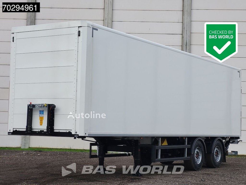 Nova System Trailers LPRS18 NEW Tailgate, Steering Axle, Hardwood, City furgon poluprikolica