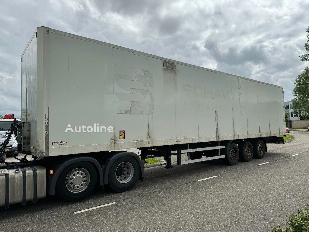 Hertoghs 3 AXLE - SAF AXLES - DISC BRAKES furgon poluprikolica