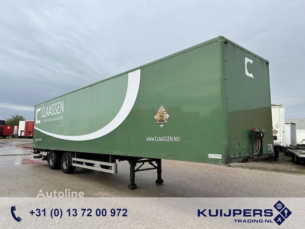 Pacton T2-001 / Box / Loadlift furgon poluprikolica