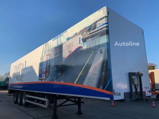 Vogelzang Closed box insulated lift axle MOT 06-2026 TOP Condition furgon poluprikolica