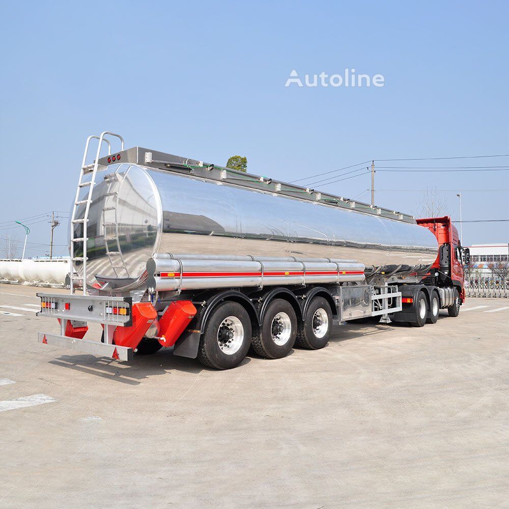 Nova 3 Axle Aluminum Tanker Trailer cisterna za goriva i maziva