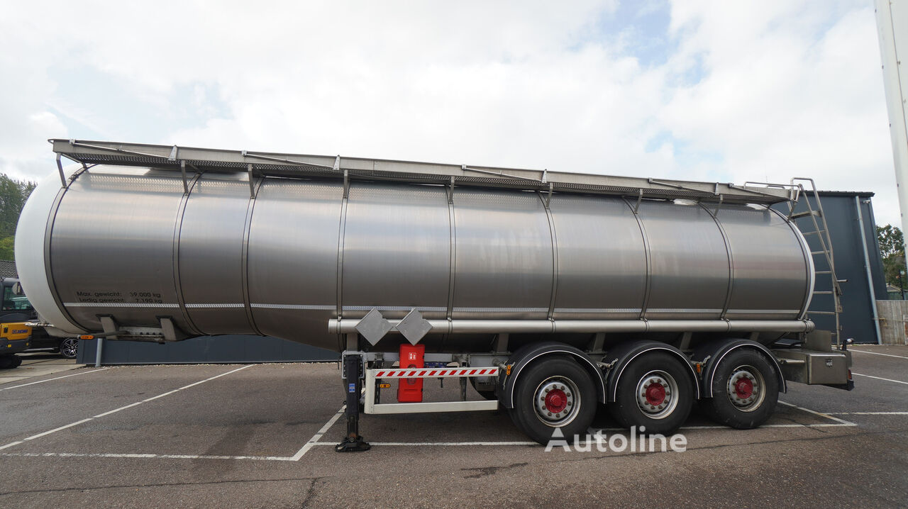 Indox 3 AXLE ADR CHEMICAL AD-BLUE TANK TRAILER 35.115LTR cisterna za prevoz hrane