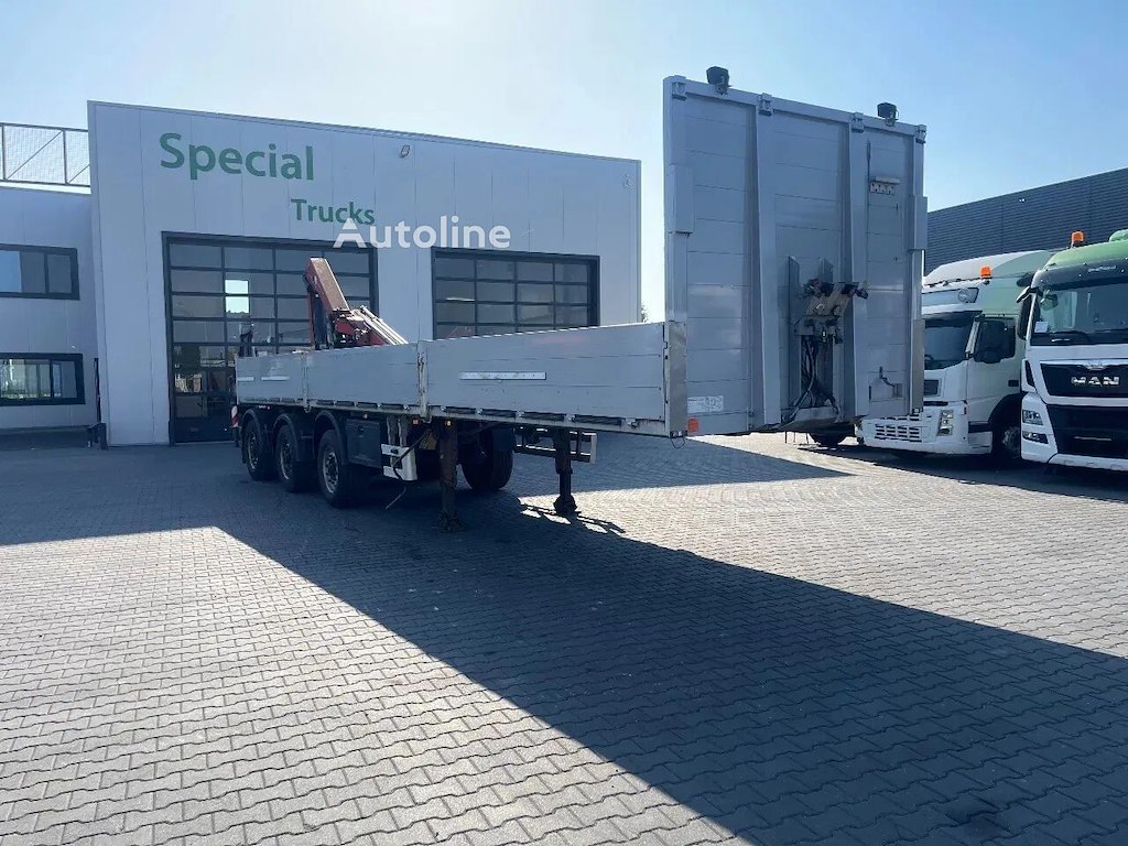 Krukenmeier SLP27 + HMF 1720K3 poluprikolica sa ravnom platformom