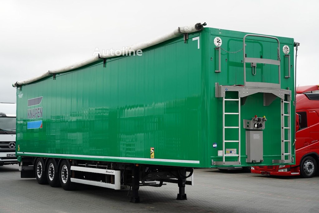 Knapen Trailers poluprikolica sa pokretnim podom