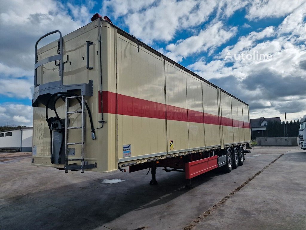 Knapen Trailers K502 poluprikolica sa pokretnim podom