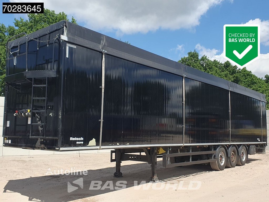 Reisch RSBS-3-15 3 axles LANG-LKW Lift Axle Very good condition poluprikolica sa pokretnim podom