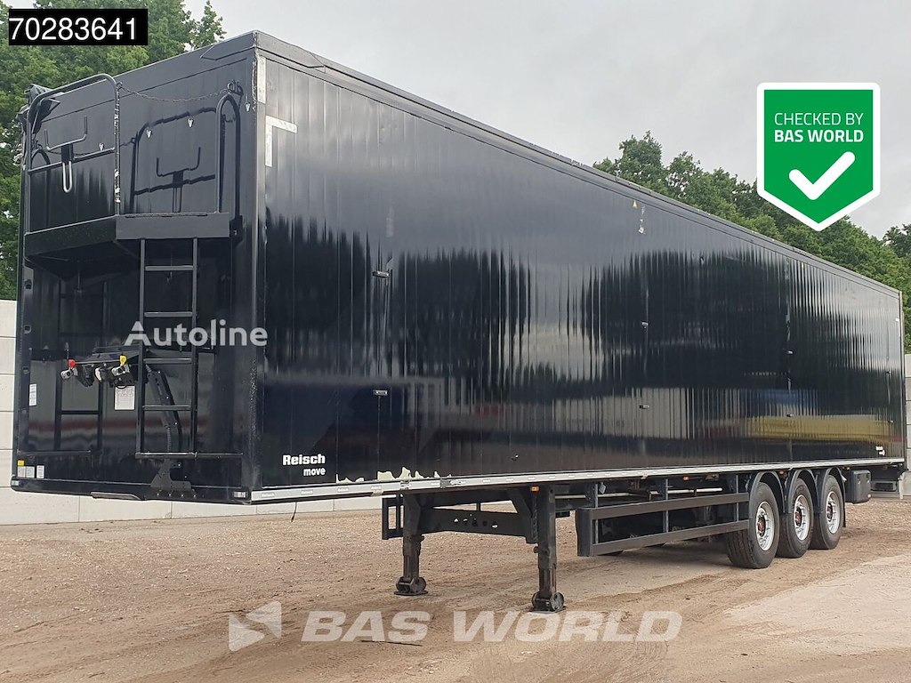 Reisch RSBS-3-15 3 axles LANG-LKW 10mm Lift Axle Very good condition poluprikolica sa pokretnim podom