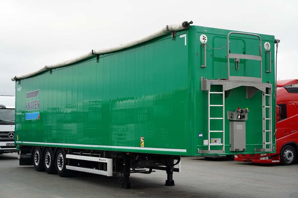 Knapen Trailers poluprikolica sa pokretnim podom