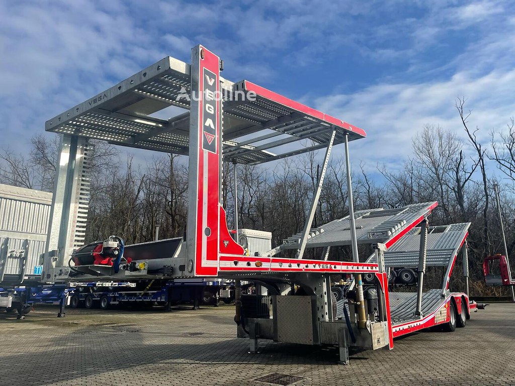 Nova Vega Trailer CARRELLONE DUE ASSI TRASPORTO VEICOLI - JEEP CARRIER poluprikolica autotransportera