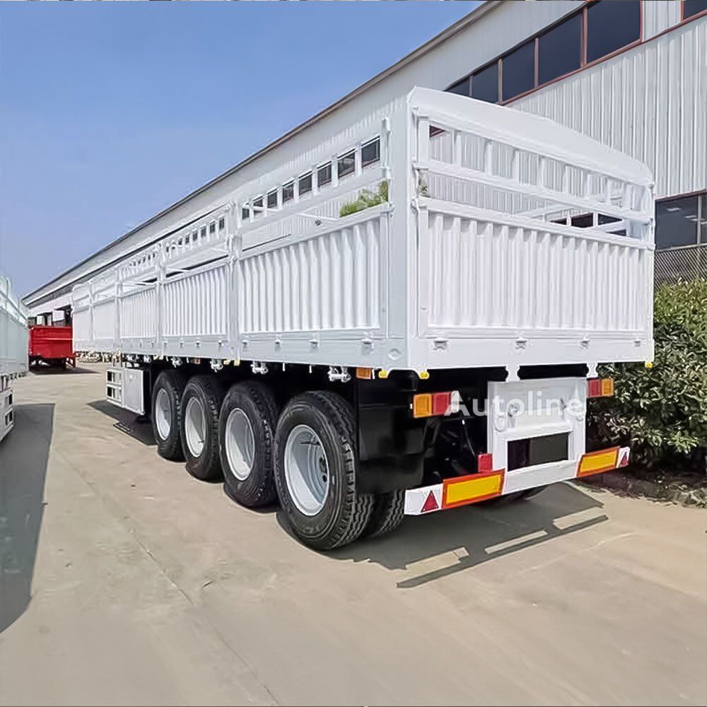 Nova 4 Axle Fence Cargo Semi Trailer poluprikolica za prevoz zrna