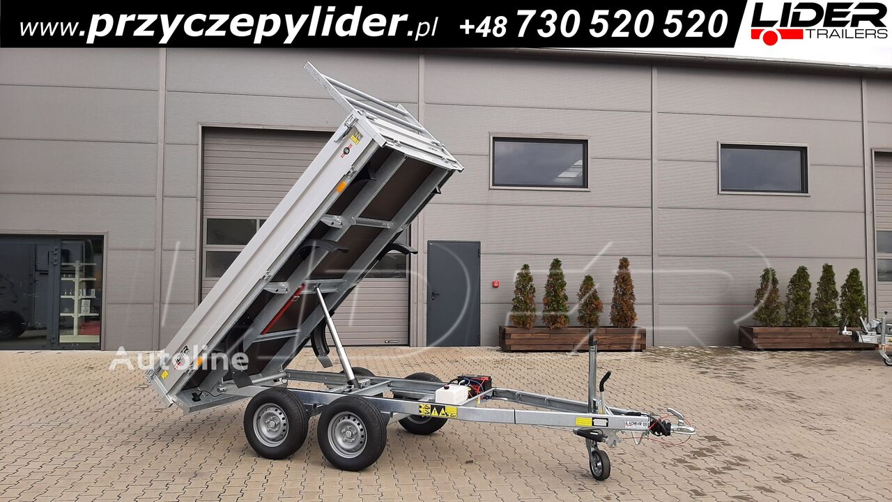 Nova Debon DB-008 przyczepa wywrotka Kipper PW1.2E v2 LUX, 300x160x30cm, wy prikolica kiper