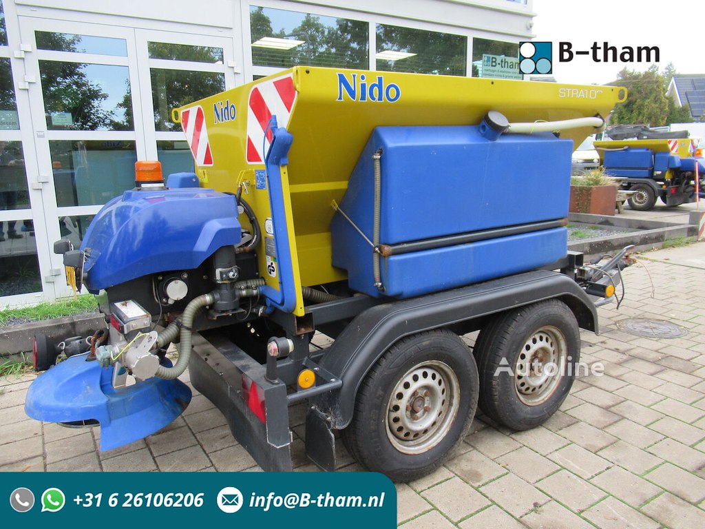 Esve AWK 2700 Stratos B11L-18 ACLN280 1,1M3 + 500L. Zoutstrooier prikolica sa ravnom platformom