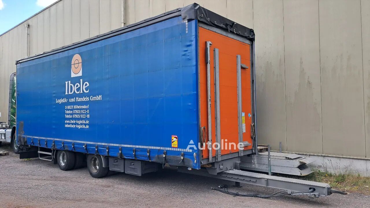 H&W HWTPAS20 9,12M Jumbo Tandem BPW Achse Scheibedach prikolica furgon