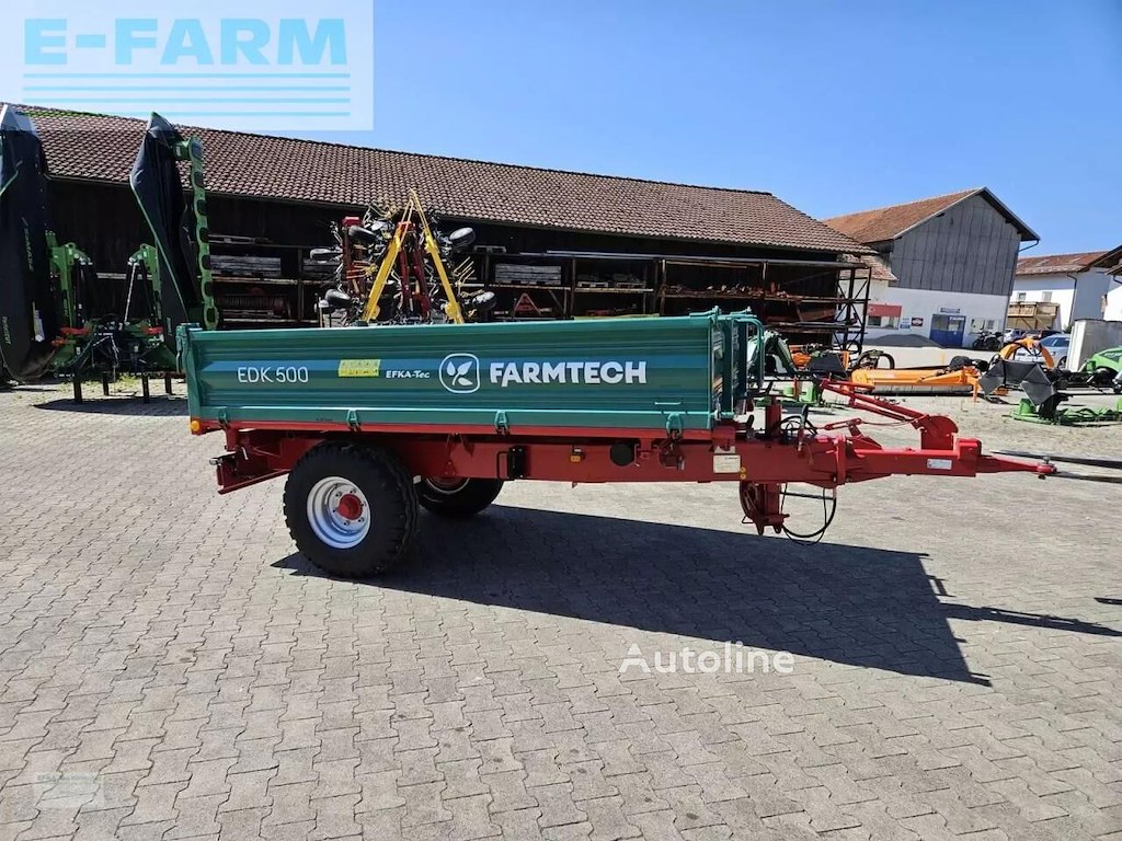 Farmtech edk 500 prikolica platforma