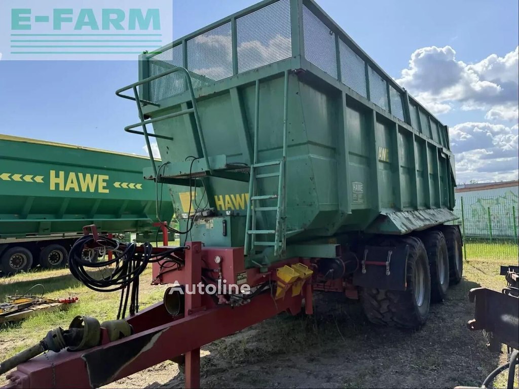 Hawe ulw 3000 + kipper mk 30 prikolica platforma
