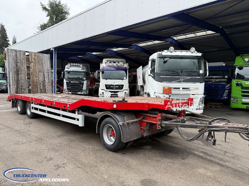 Damm SL 28M Loading ramp, wideners, BPW, lift axle prikolica sa niskom platformom