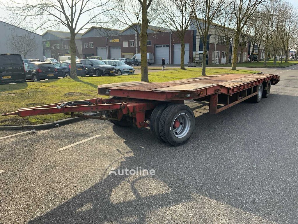 Prodaje se Kroeger nutzfahrzeuge prikolicu sa niskom platformom na aukciji