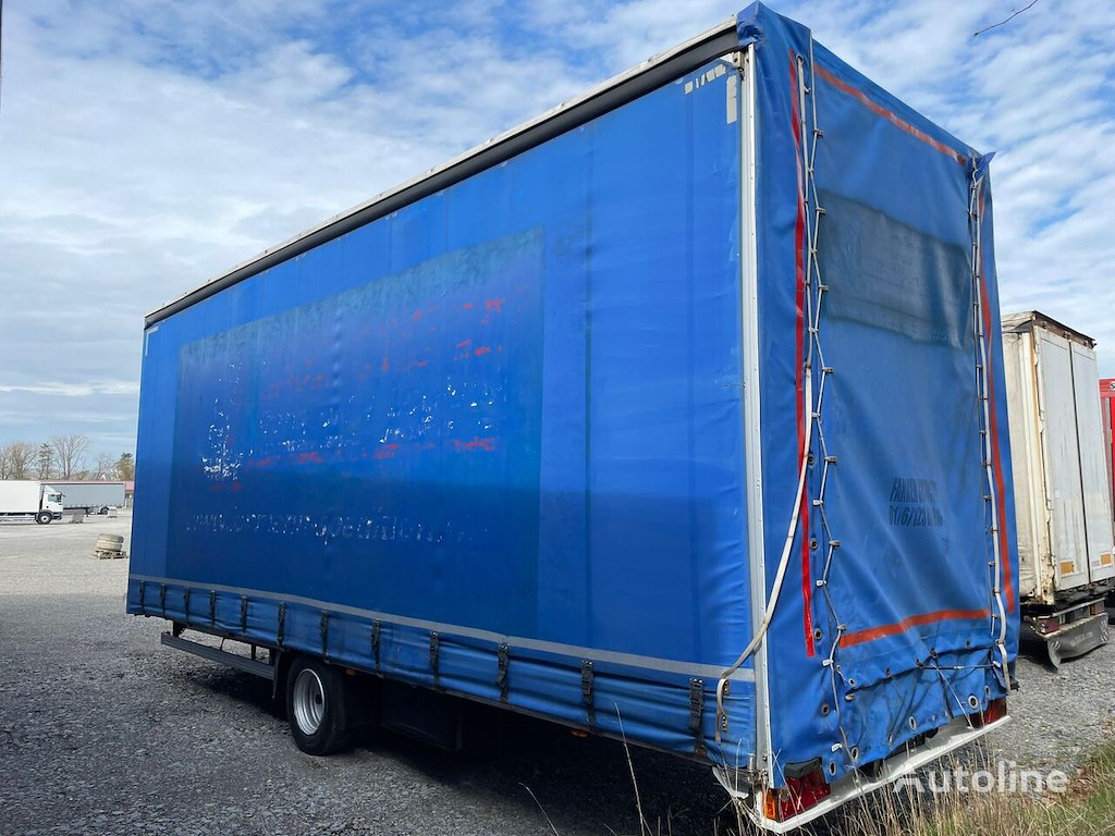 Schmitz Cargobull Ortmann Tandemanhänger Jumbo Plane Gardine prikolica sa ceradom