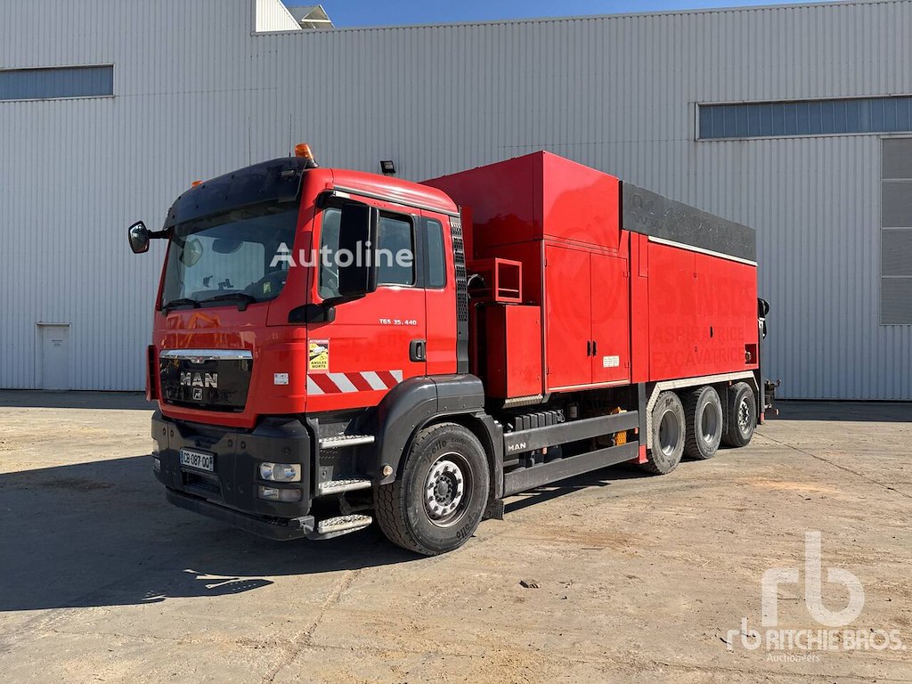 Prodaje se MAN TGS35.440 2011 MTS SB299 on Camion Aspira autofekalac na aukciji