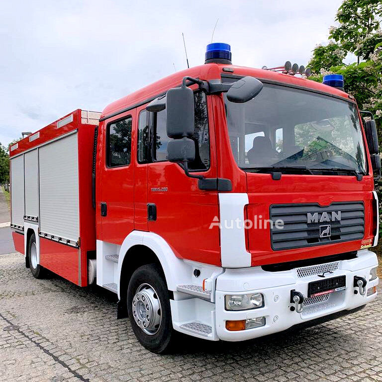 MAN TGM 15.280 Feuerwehr MLF Löschfahrzeug 2000l Wasser vatrogasno vozilo