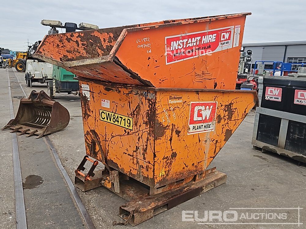 Prodaje se Eichinger Tipping Skip to suit Forklift (2 of) kontejner za glomazni otpad na aukciji