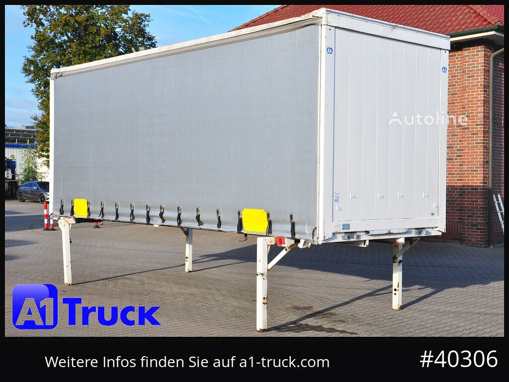 Krone Wechselbrücke 7,45, Code XL, guter Zustand izmenjivi sanduk s ceradom