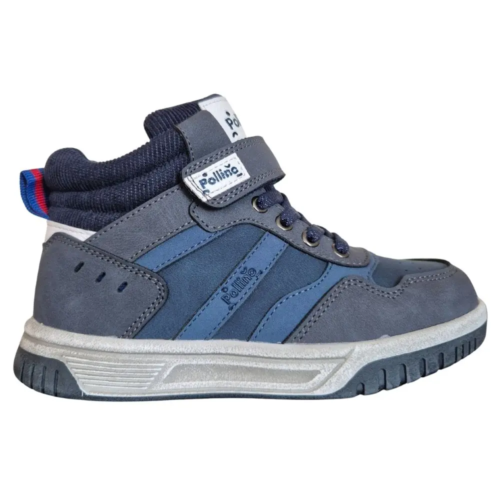 Pollino Patike za dečake FC008 NAVY, Teget