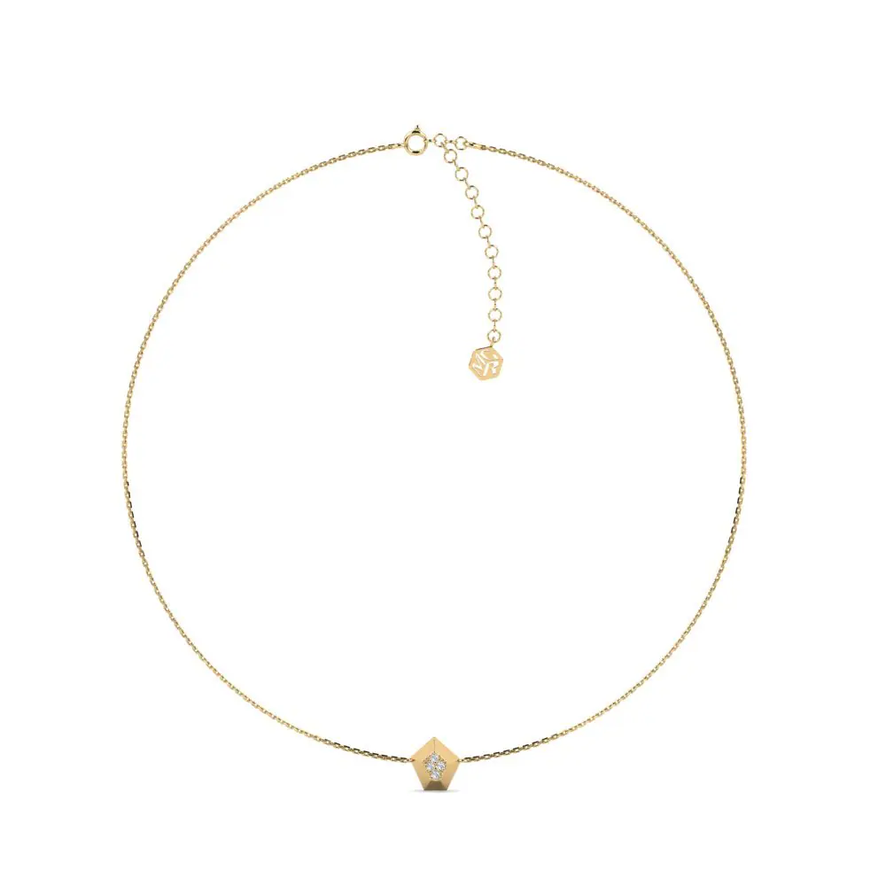 Ženska choker ogrlica Gallium