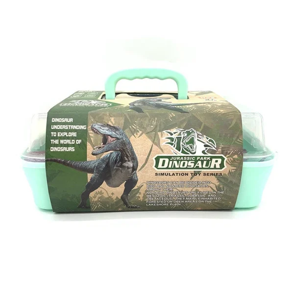 Dinosaurs world, igračka, set figura sa kutijom, 47 delova