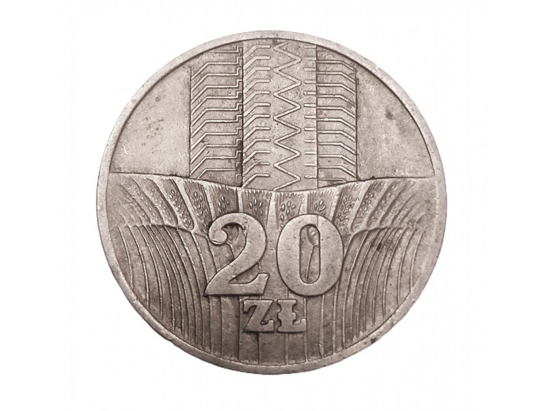 ** POLJSKA - 20 ZLOTA 1974. **