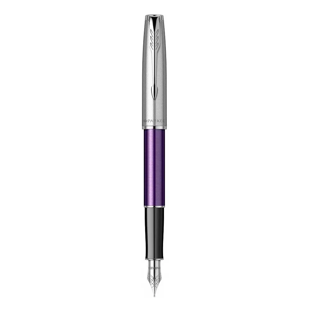 PARKER Royal Sonet Silver Violet CT Nalivpero