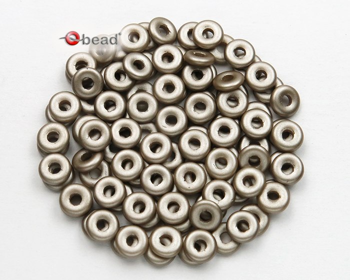 O-BEAD 2X4MM 02010/25005 ALABASTER PASTEL BROWN (2,5GR)